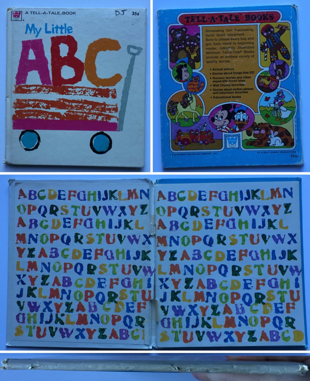 My Little ABC by Mary Prescott Vogels Illustrated by Barbara - Etsy