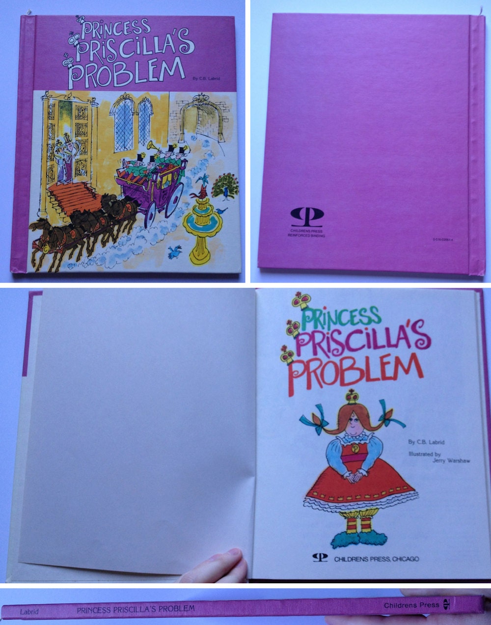Princess Priscilla's Problem by C.B. Labrid, Illustrated by Jerry ...