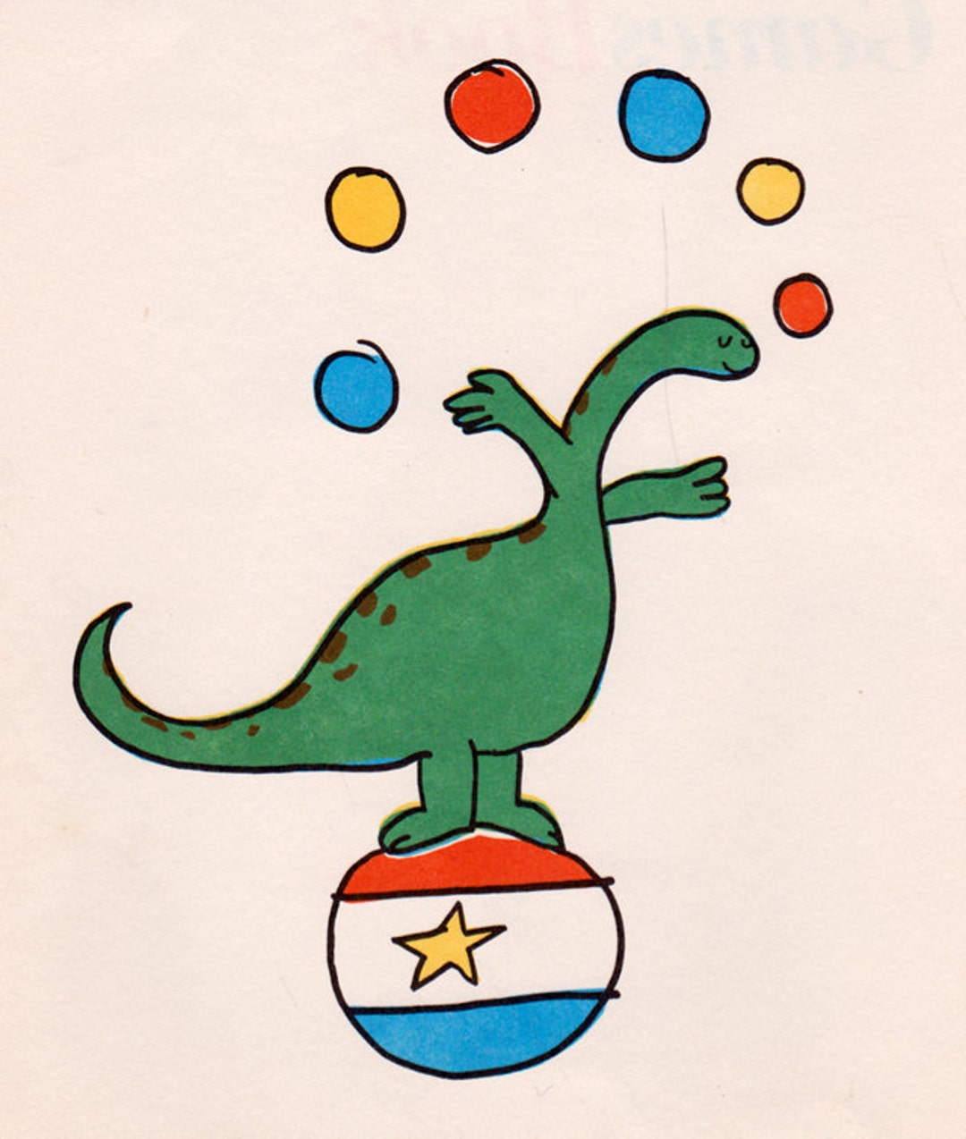 The Fun and Games Book (starring Donald the Dinosaur) by Barbara Kruger ...