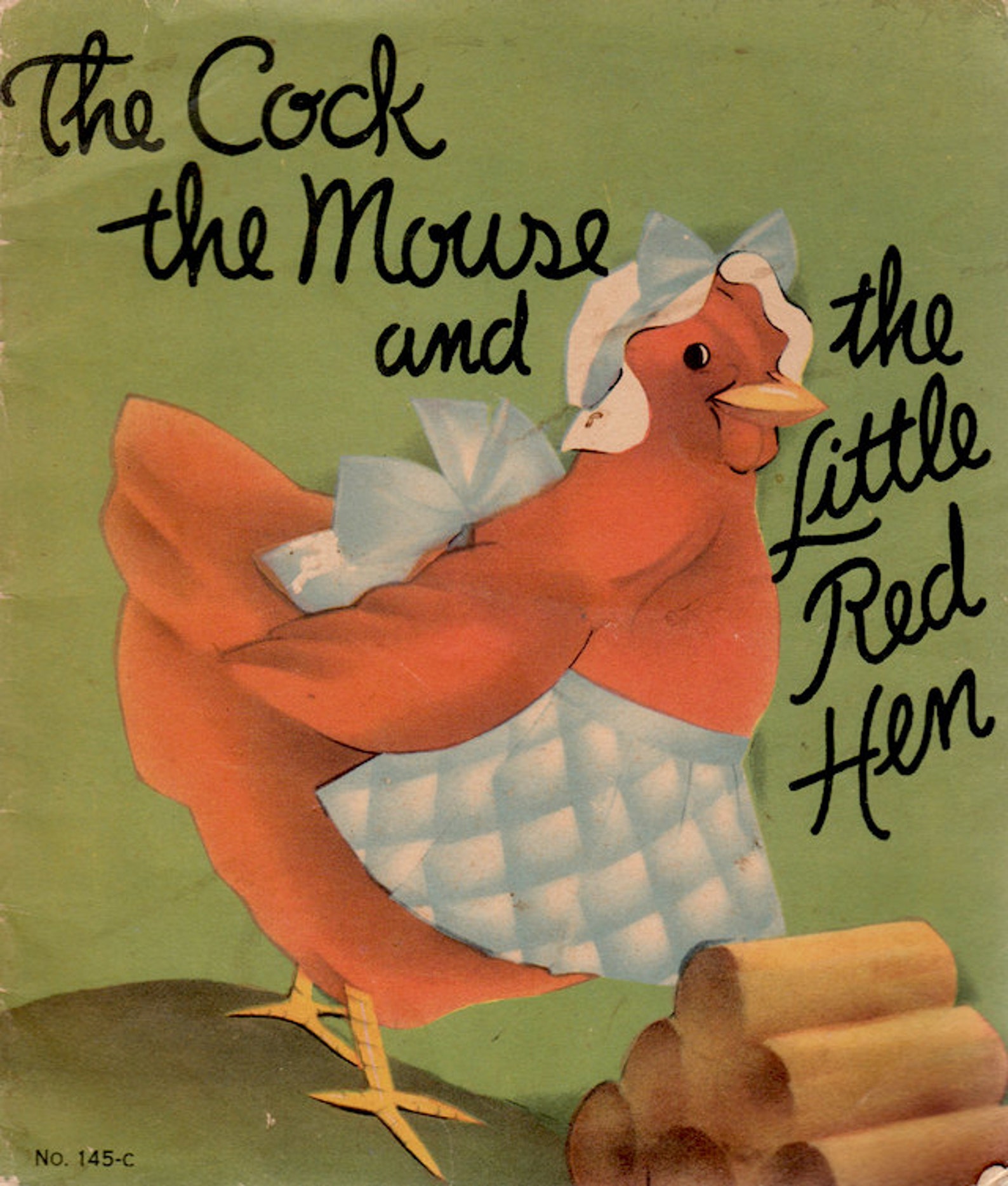 The Cock the Mouse and the Little Red Hen Vintage Picture - Etsy