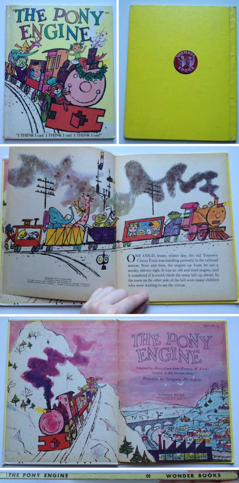 The Pony Engine by Illustrated by Gregorio Prestopino - Etsy