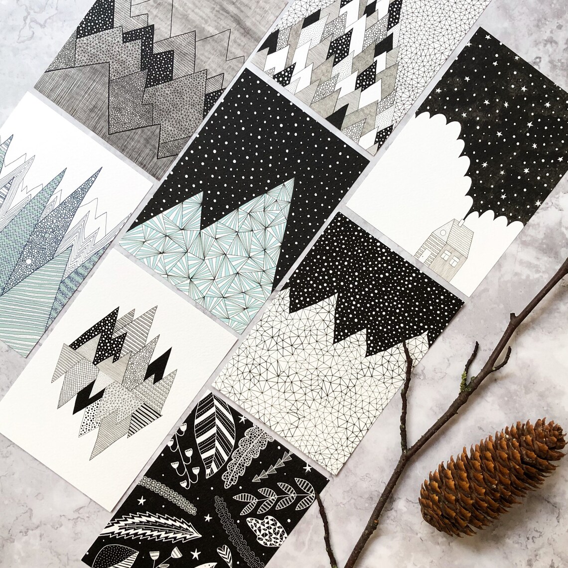 Mega Bundle of 8 Mini Prints / A6 Art Prints / Postcard Set / - Etsy UK