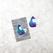 Cosmic Fox Vinyl Sticker Space Fox Clear Sticker Ombre - Etsy