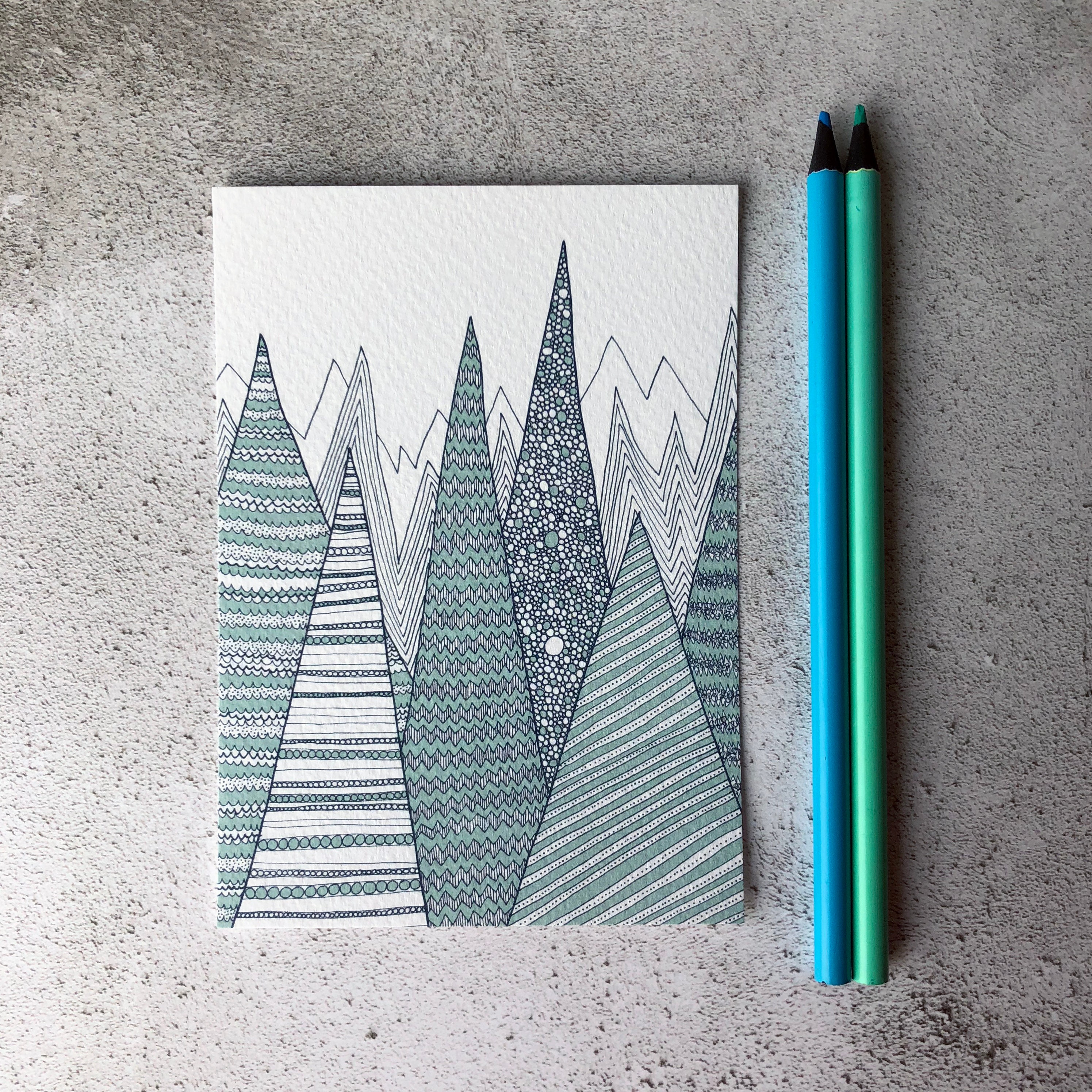 Mega Bundle of 8 Mini Prints, A6 Art Print Postcard Set, Mini Art ...