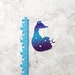 Cosmic Fox Vinyl Sticker Space Fox Clear Sticker Ombre - Etsy