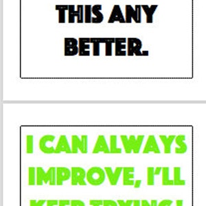 Positive Self-talk Bulletin Board (Instant Download) - Etsy