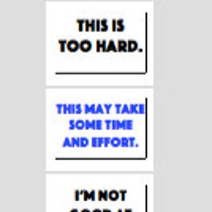 Positive Self-talk Bulletin Board - Etsy