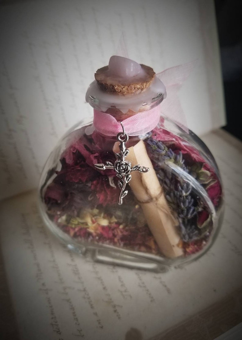 Love Blessing Marriage Blessing Witch Bottle Herbal - Etsy