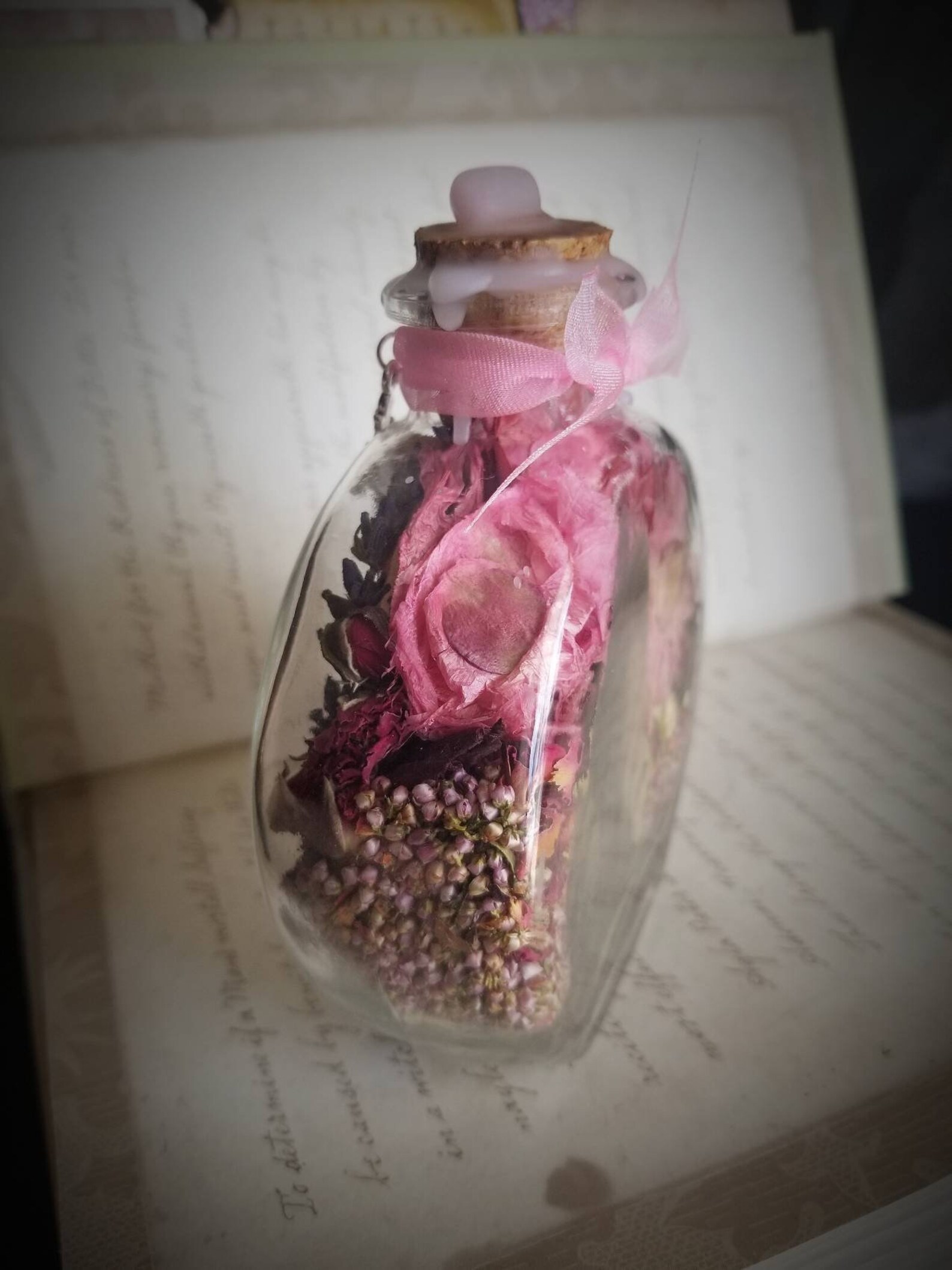 Love Blessing Marriage Blessing Witch Bottle Herbal - Etsy