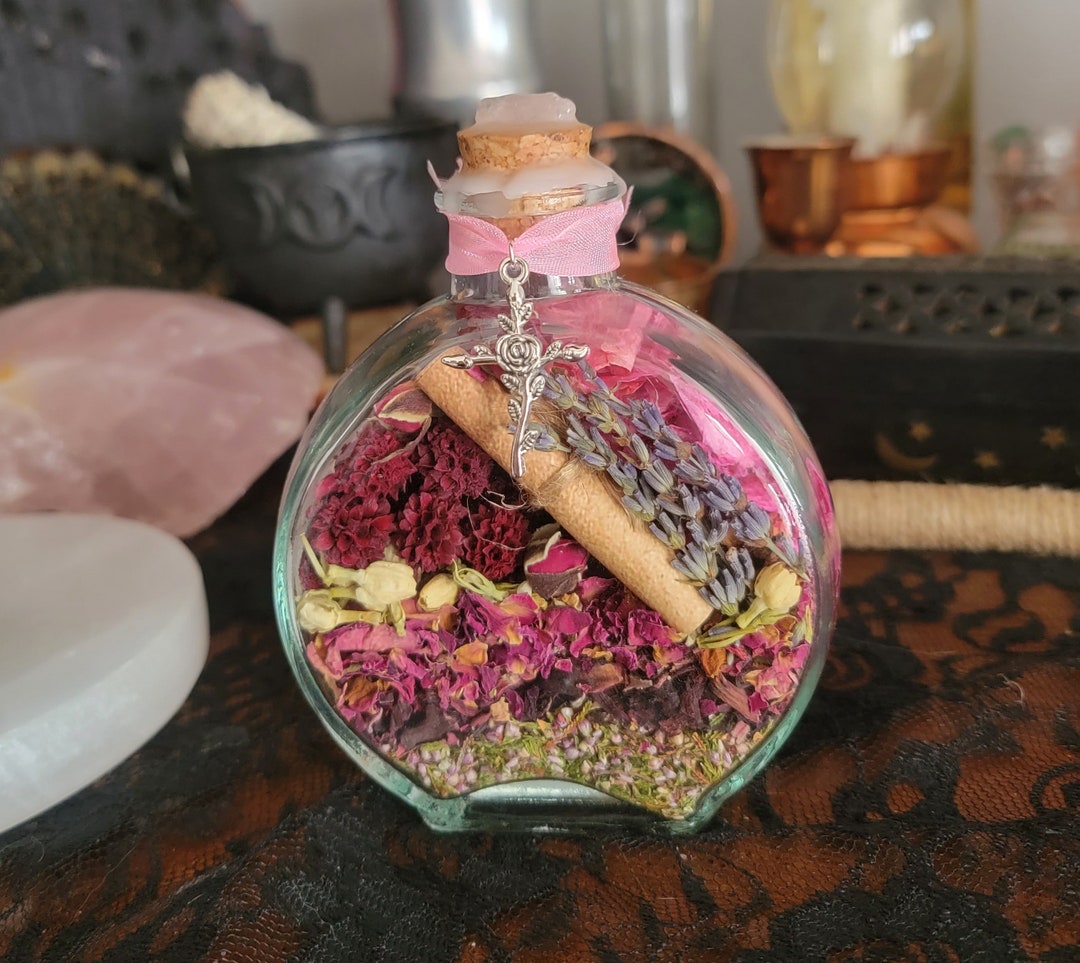 Love Blessing Marriage Blessing Witch Bottle Herbal Blessing Love Spell ...