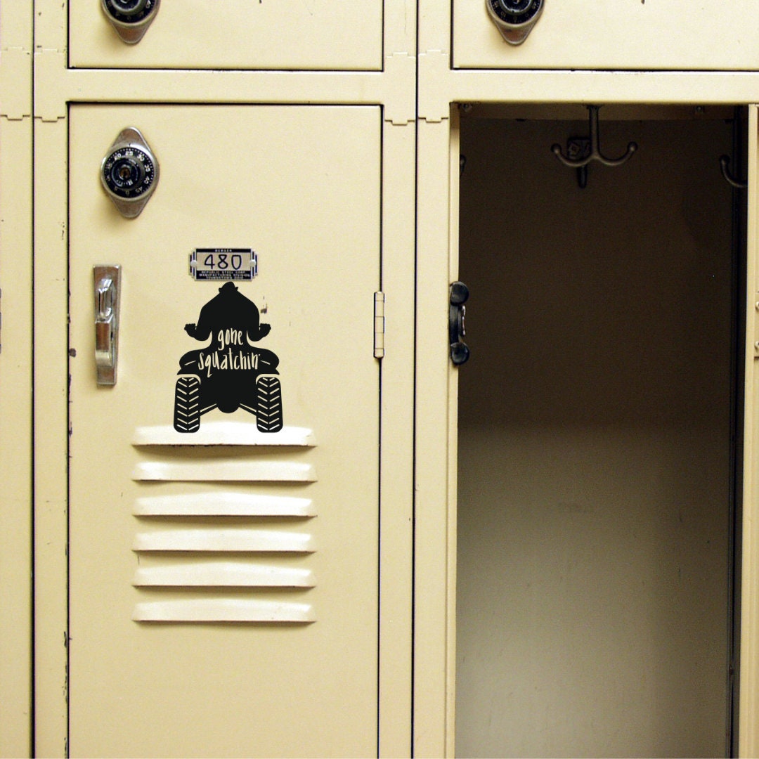 Sasquatch 4wheeler Quad Riding Decal Sticker ATV - Etsy