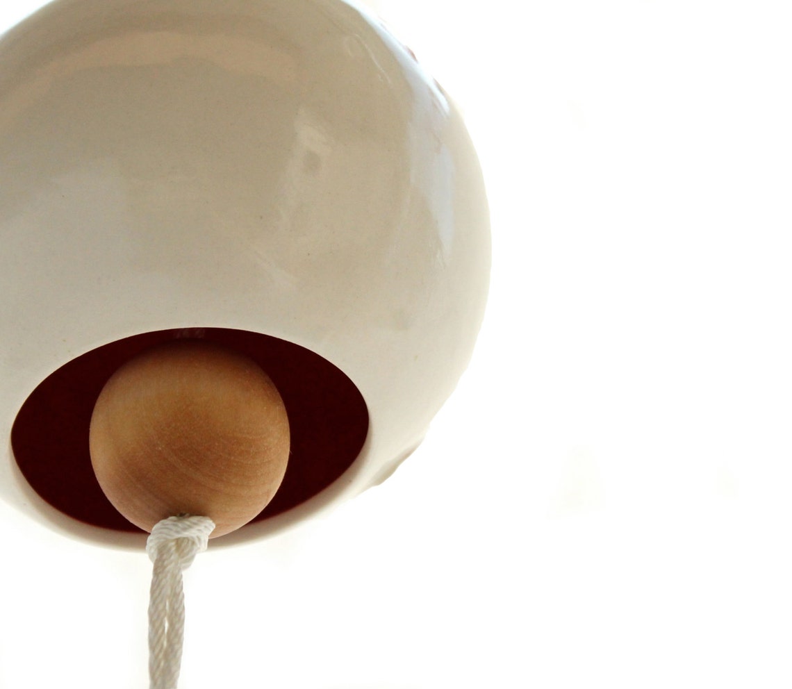 Large Porcelain Bell - Etsy