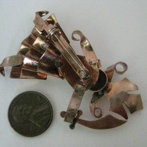 Samurai Rose Gold Brooch Pin Vintage Puffy Robotic Asian - Etsy