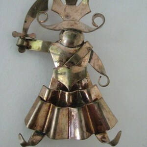 Samurai Rose Gold Brooch Pin Vintage Puffy Robotic Asian - Etsy