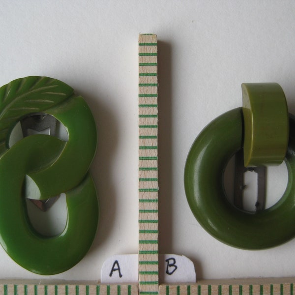 Bakelite Dress Clips - Etsy