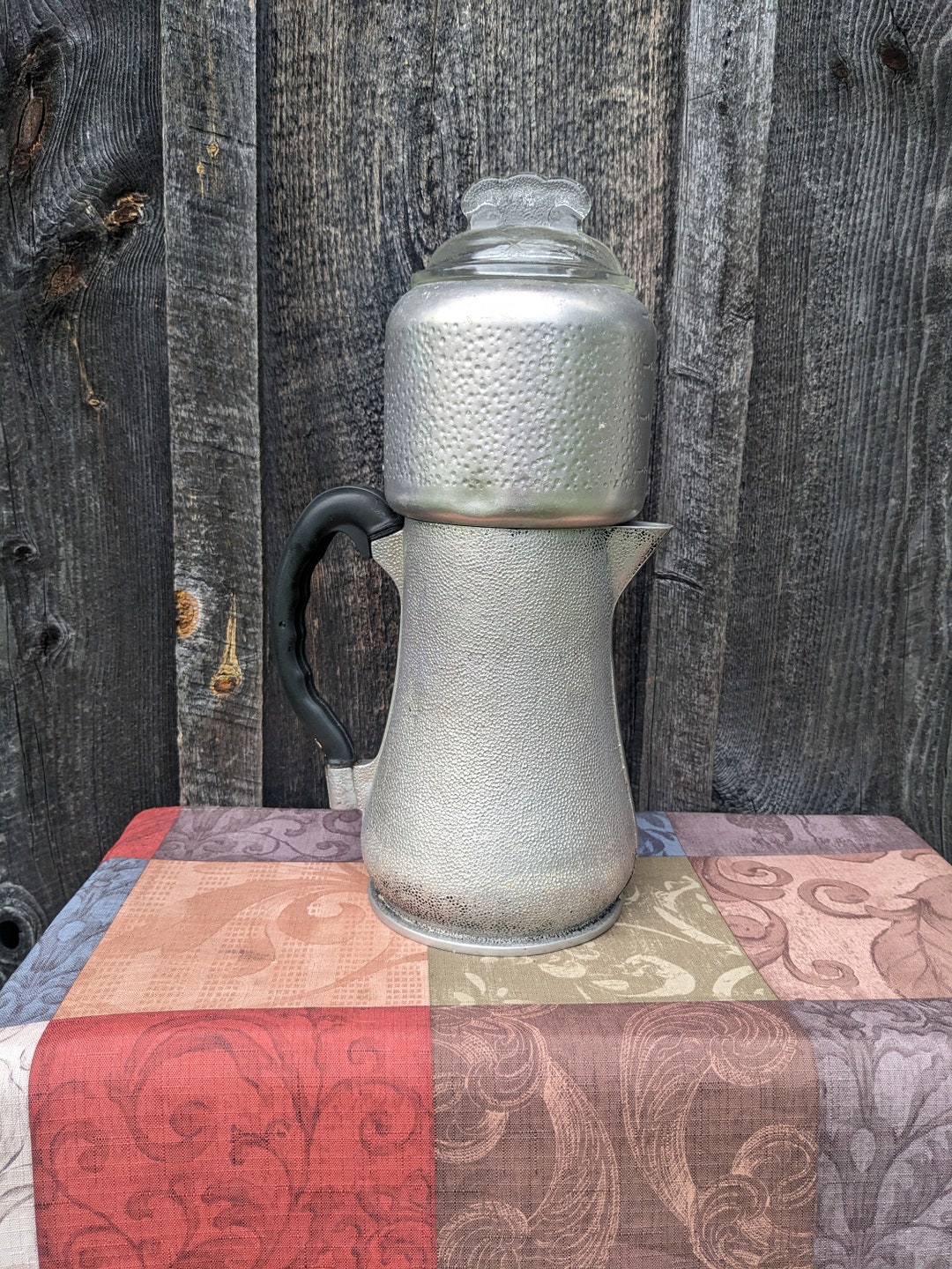 Vintage Guardian Ware Cast Aluminum Percolator Coffee Pot and Carafe ...