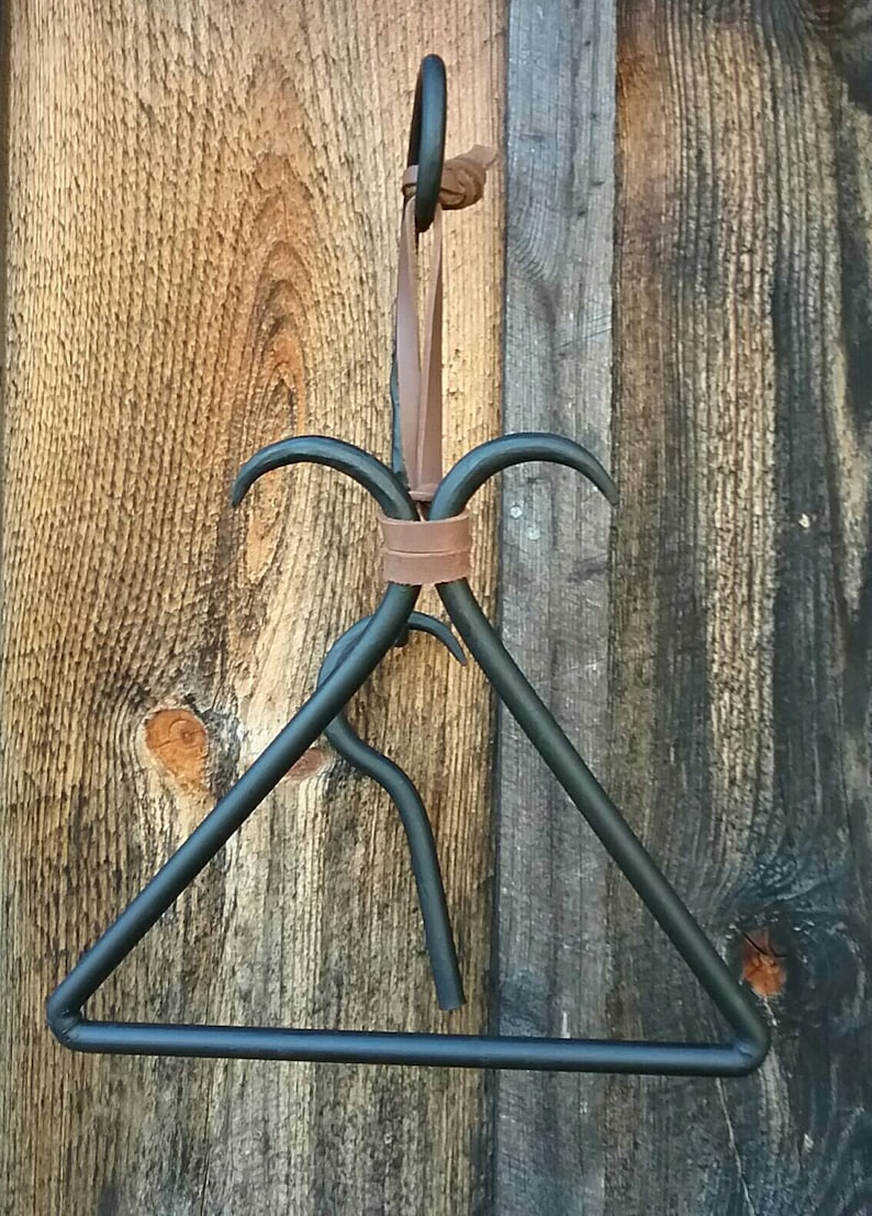 Hand Forged Cowboy Style Triangle Dinner Bell - Etsy