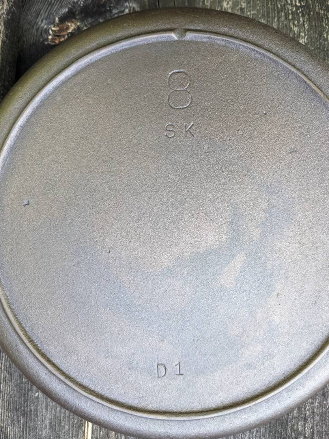 Three Notch Lodge Cast Iron Skillet 8 D1 | Etsy