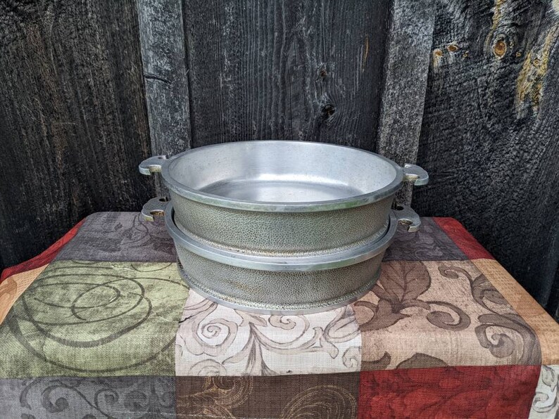 Cast Aluminum 9.5 Round Serving Trays Guardian Ware - Etsy