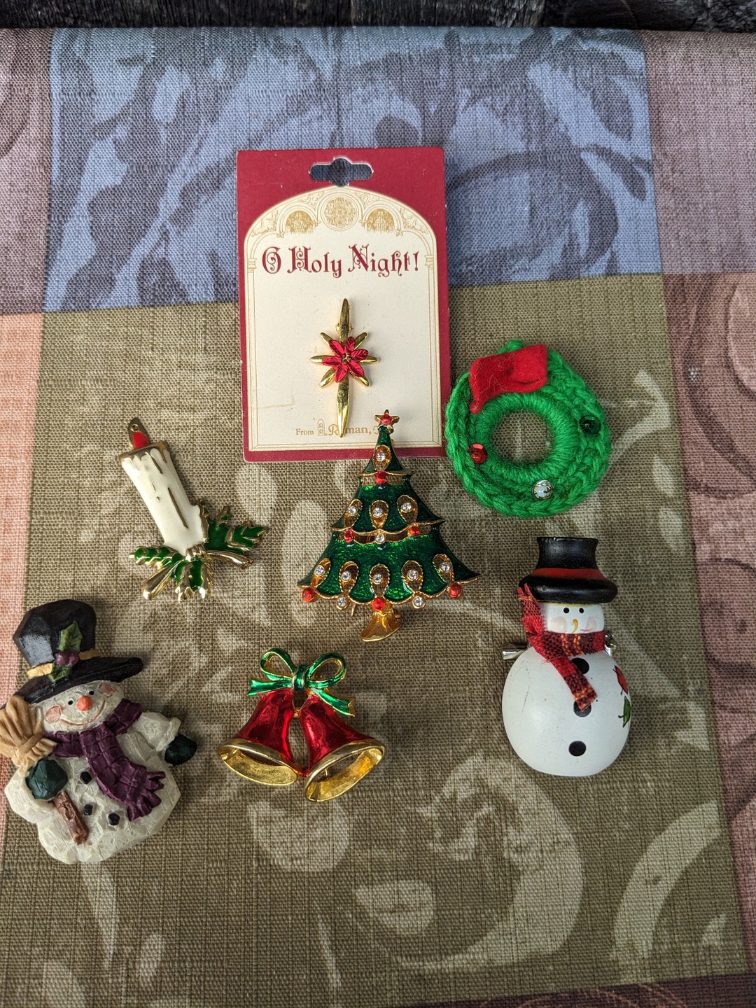 Assorted Vintage Christmas Winter Holiday Pins or Brooches - Etsy
