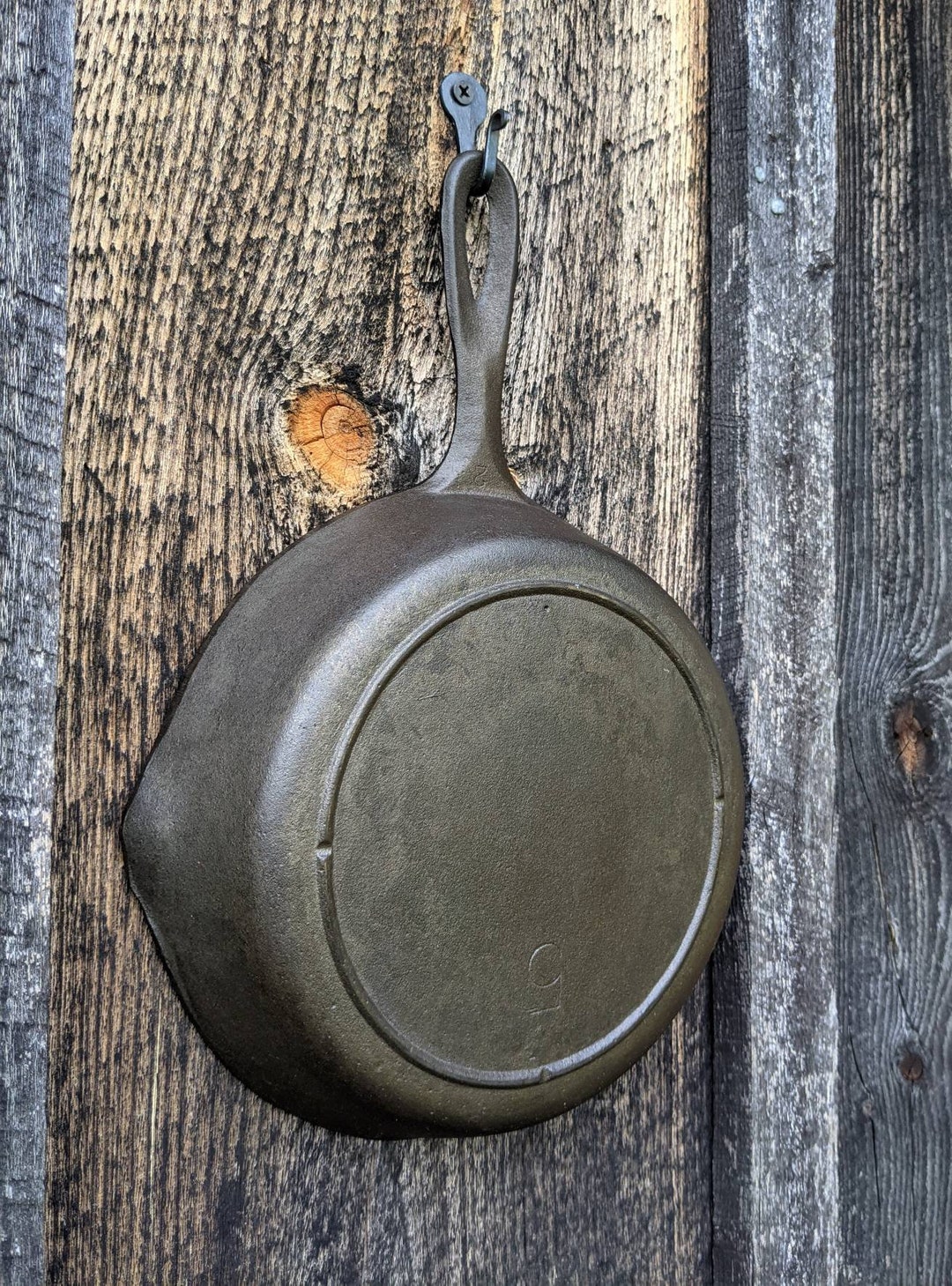 Vintage Three Notch Lodge #5 Cast Iron Skillet - Etsy