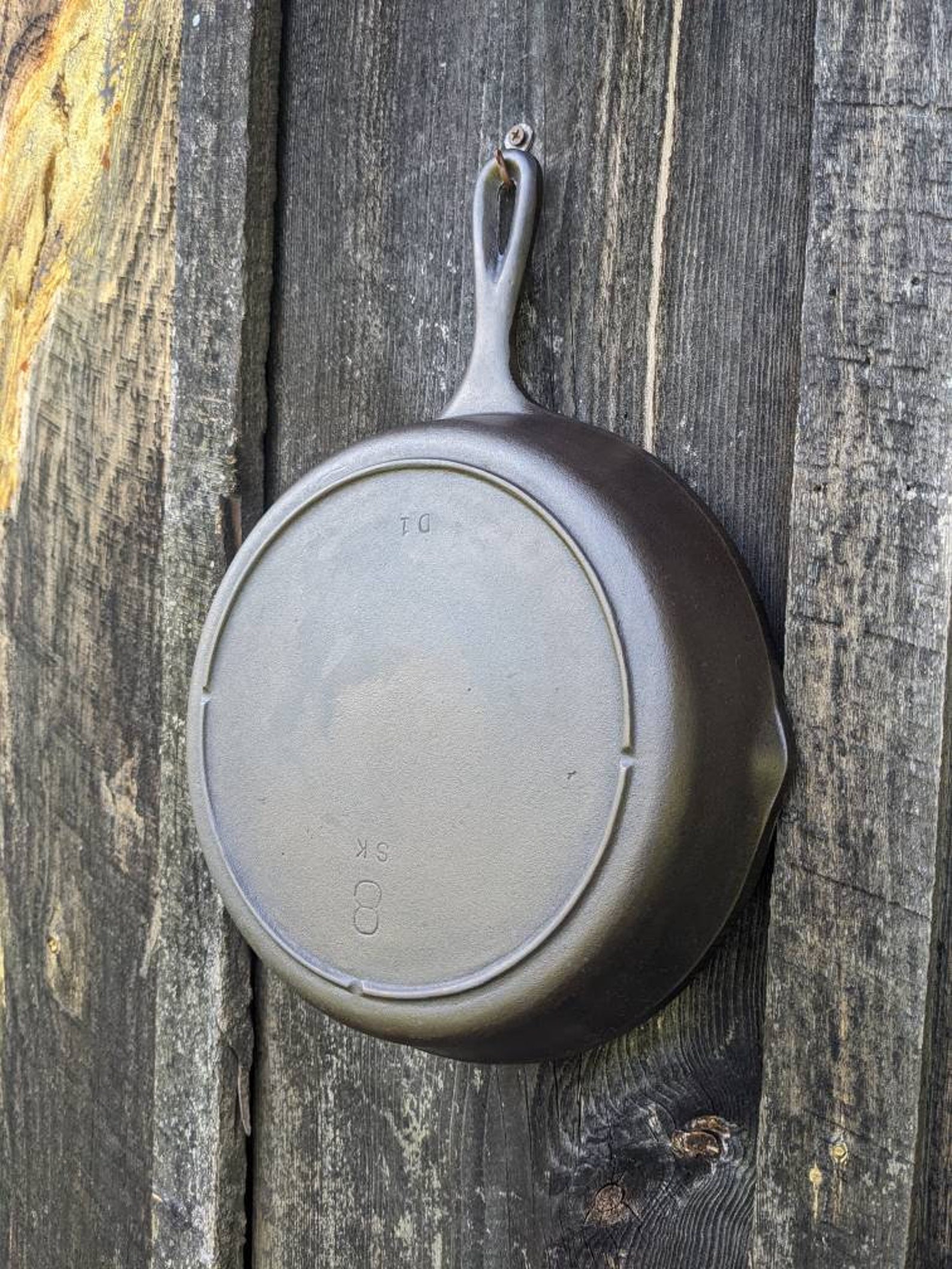 Three Notch Lodge Cast Iron Skillet #8 D1 - Etsy