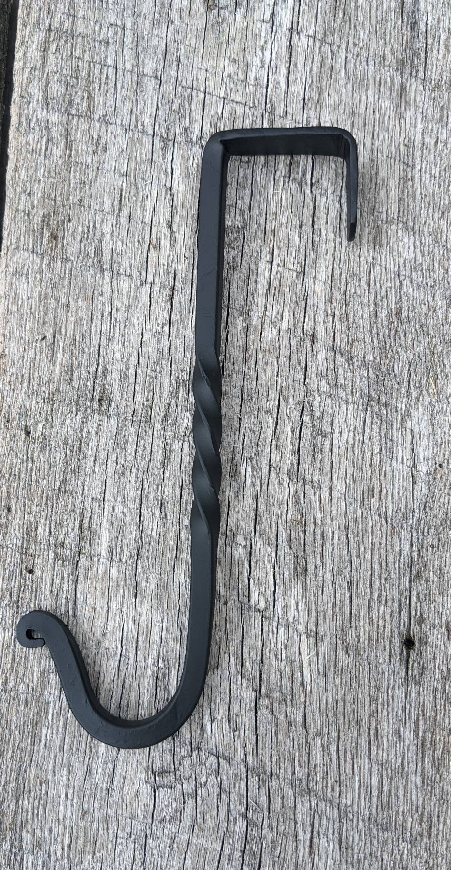 Hand Forged Over-the-door Hook- Extra Storage or Display - Etsy