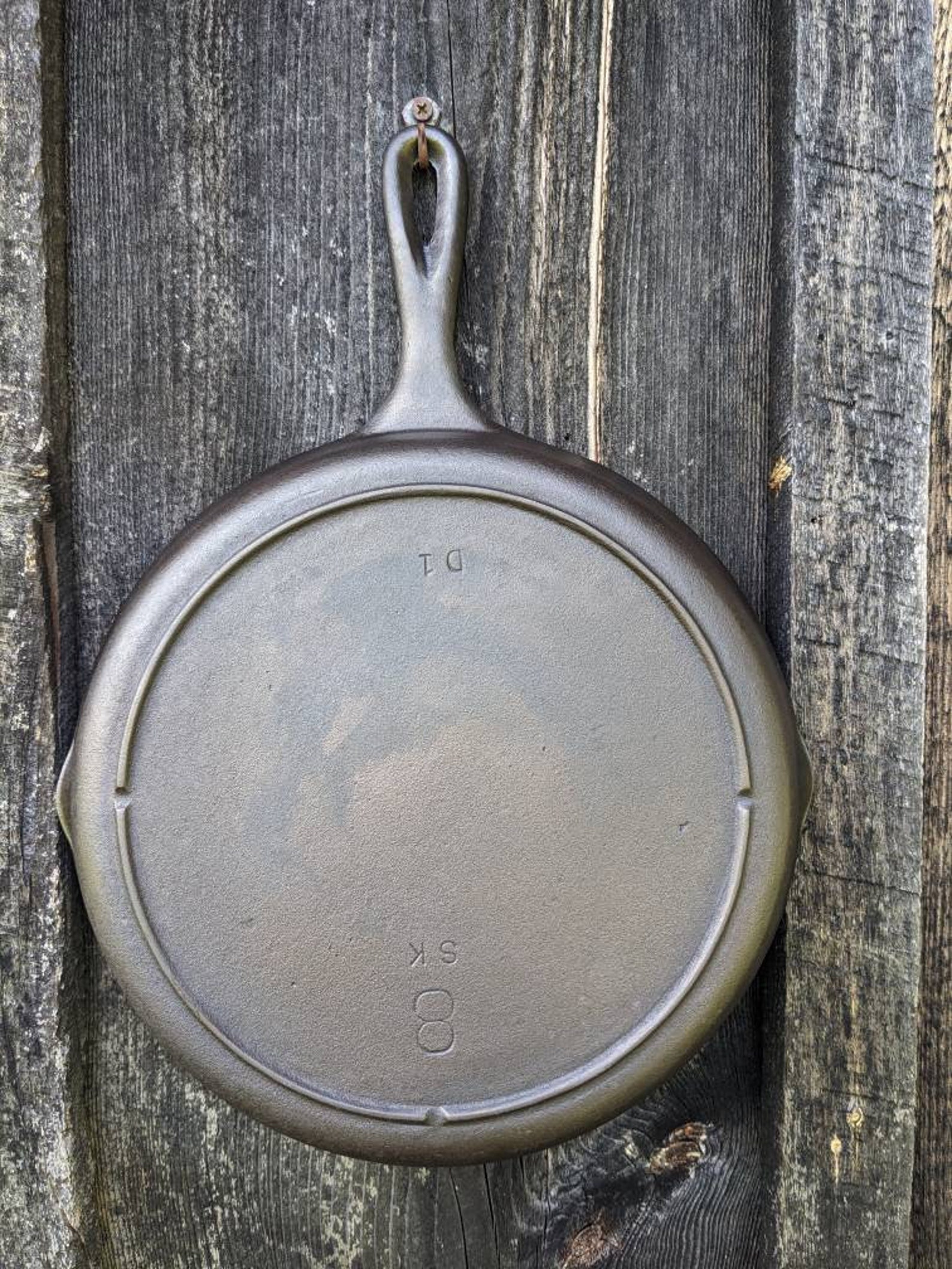 Three Notch Lodge Cast Iron Skillet #8 D1 - Etsy