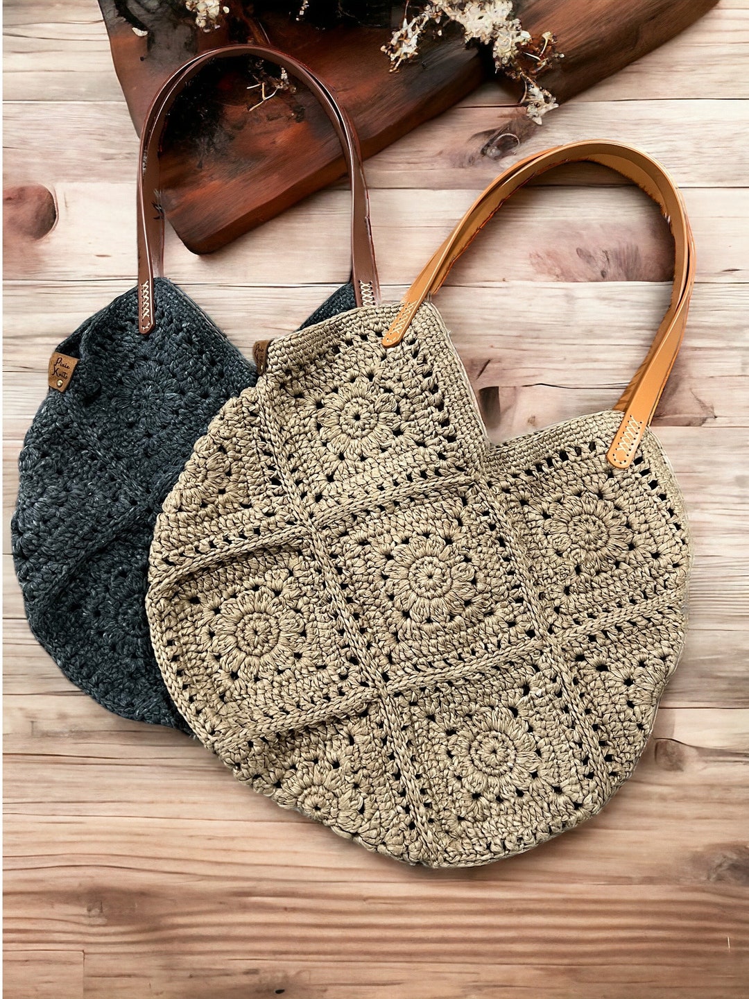 Boho Granny Square Shoulder Bag - Etsy
