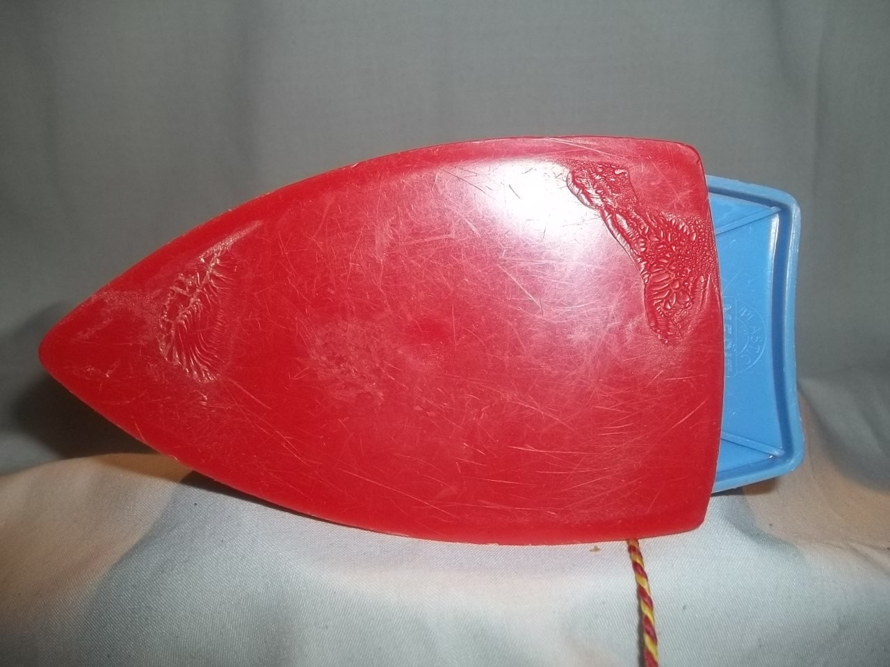 Vintage 60's Toy Iron by merit Colorful Plastic Toy Iron Made in ...