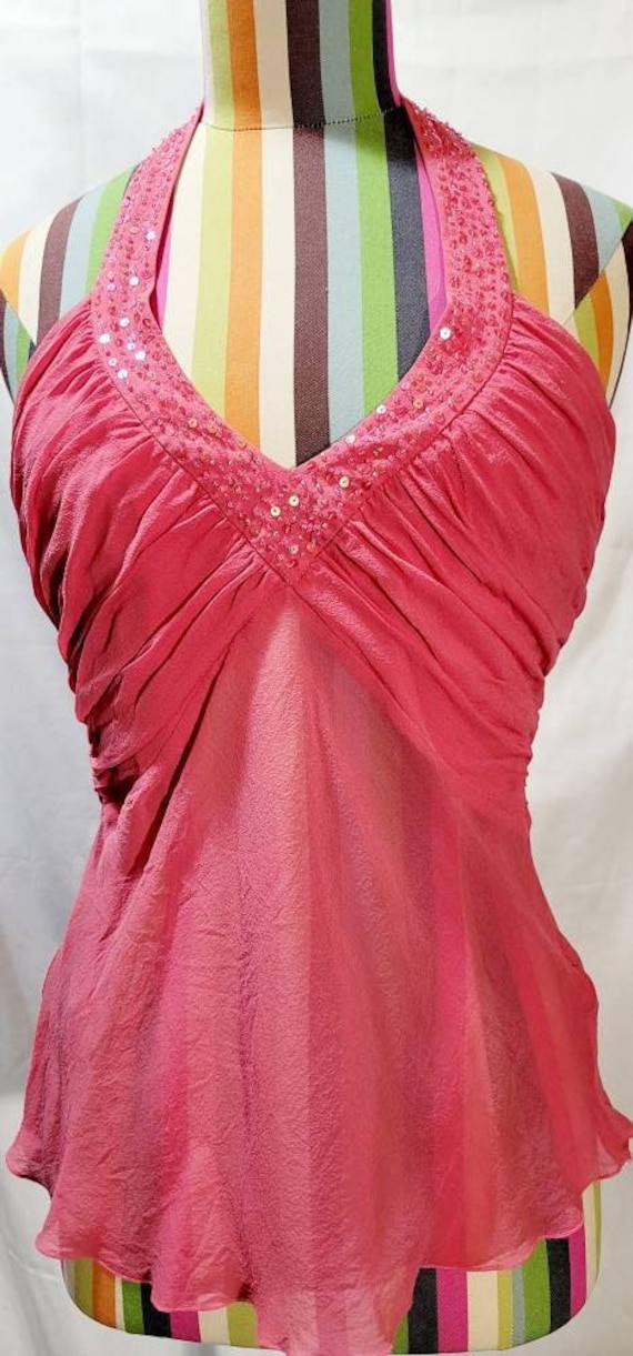 Pink halter top - Gem
