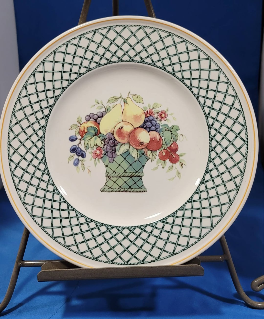 Villeroy & Boch "basket" Pattern 3 Dinner Plate Collectable Replacement ...