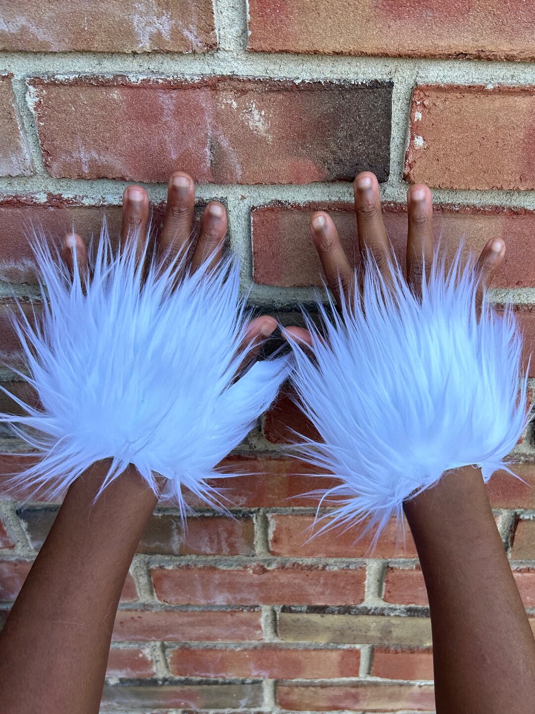 Faux Fur Arm Cuffs for Children - Etsy