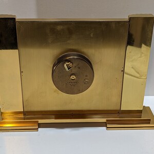 Beautiful Vintage Swiss Birks IMHOF Gold Plated Desk Clock 15 Jewels - Etsy