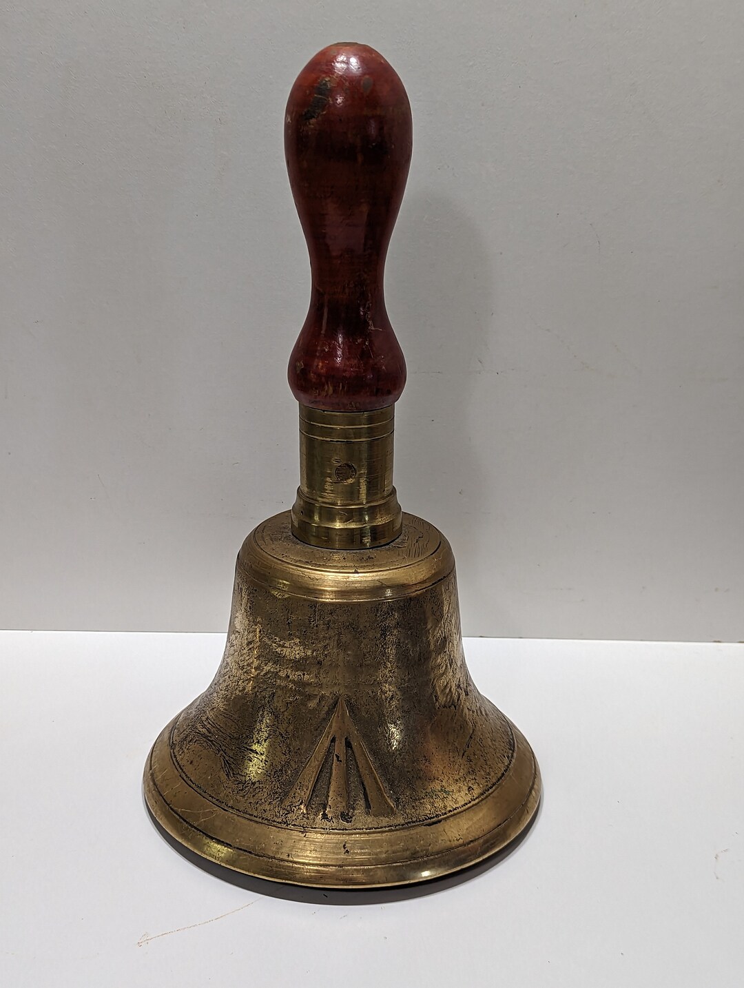 WW2 British Air Raid Precaution Bell With British Army Broad Arrow ...