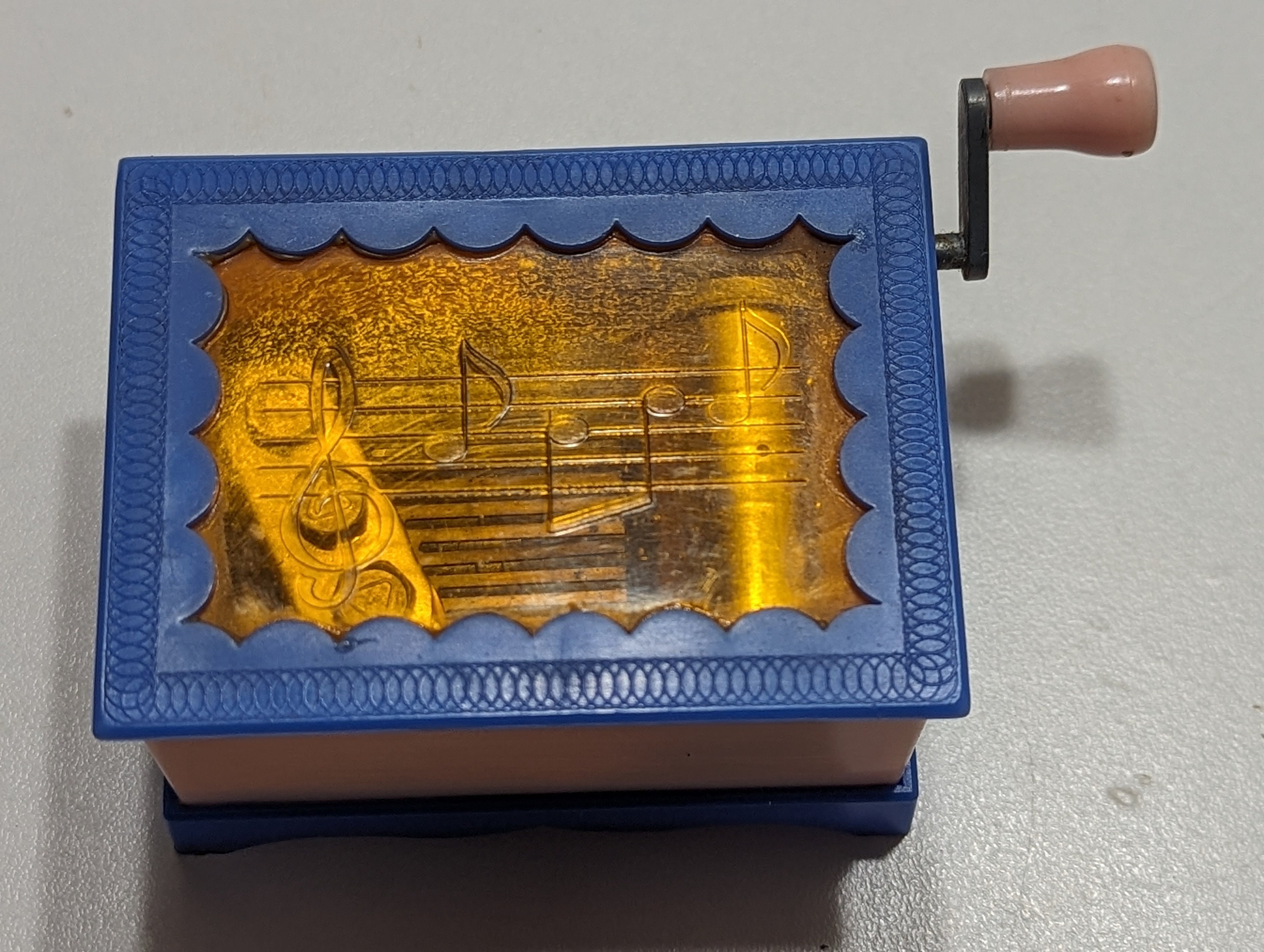 Vintage Knickerbocker Hand Crank Music Box Happy Birthday - Etsy