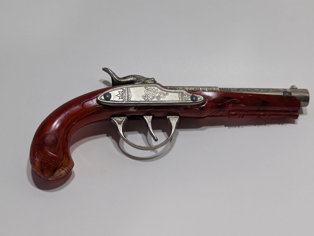 Hubley Early American Flintlock Jr Pistol Single Shot Cap Gun - Etsy