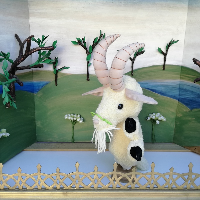 Goat Puppet - Etsy