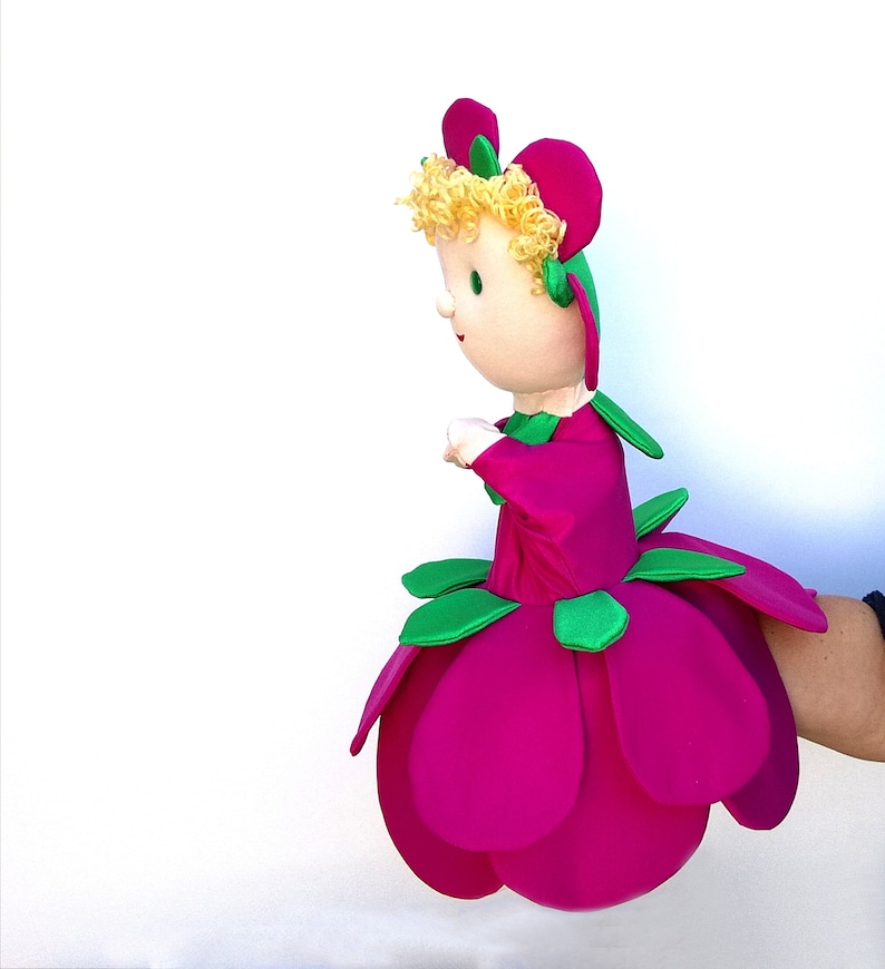 Flora the Flower Fairy Hand Puppet - Etsy