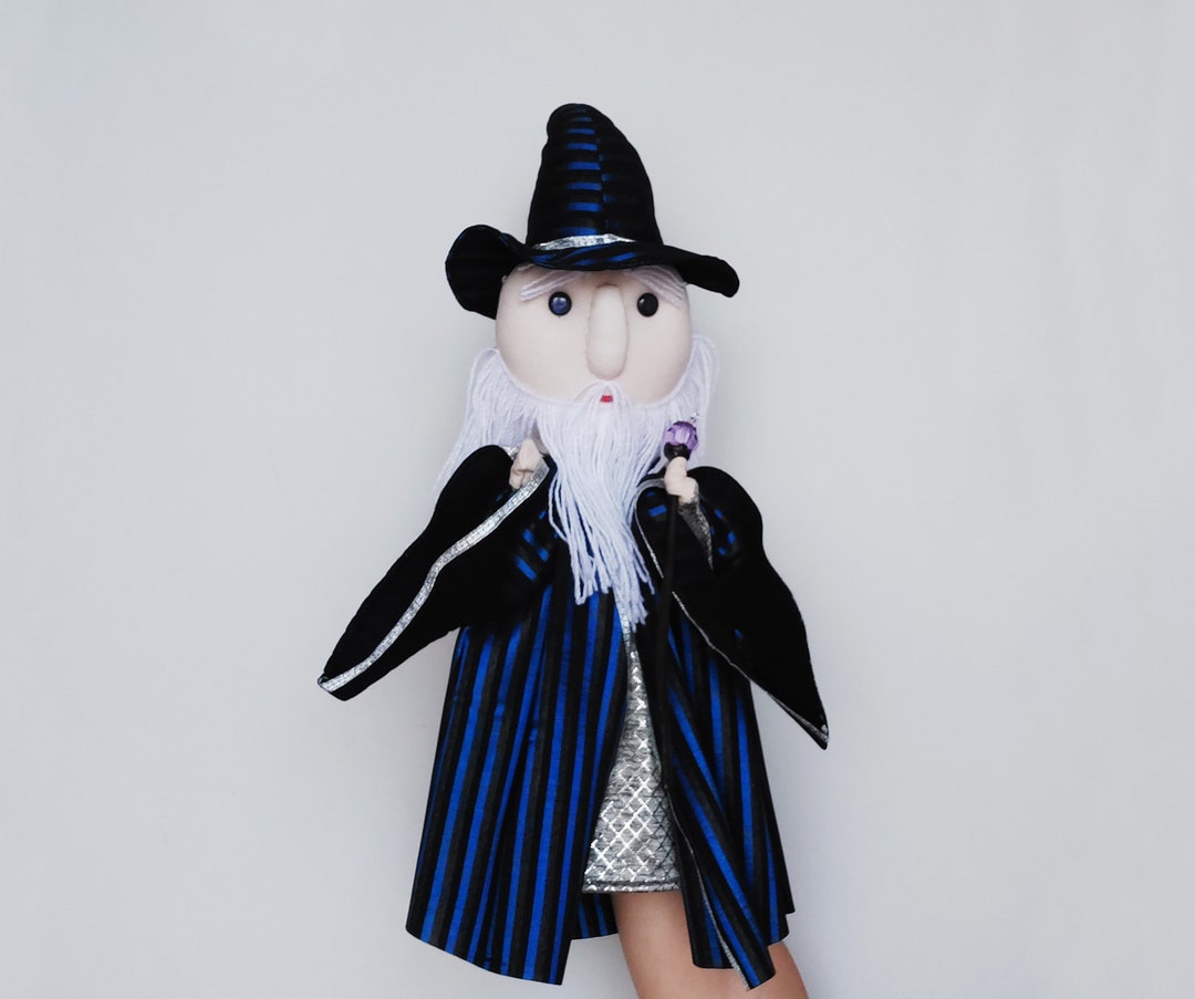 Prospero, the Wizard - Hand Puppet - Etsy