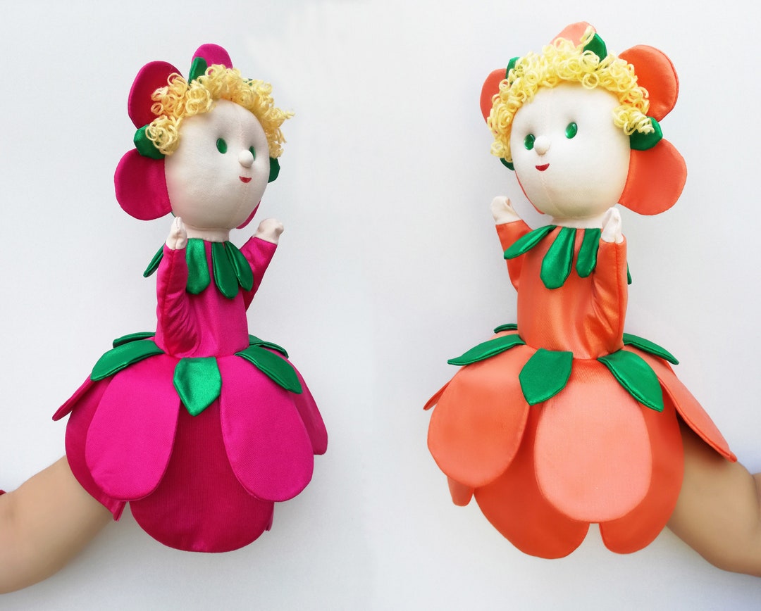 Flora, the Flower Fairy - Hand Puppet - Etsy