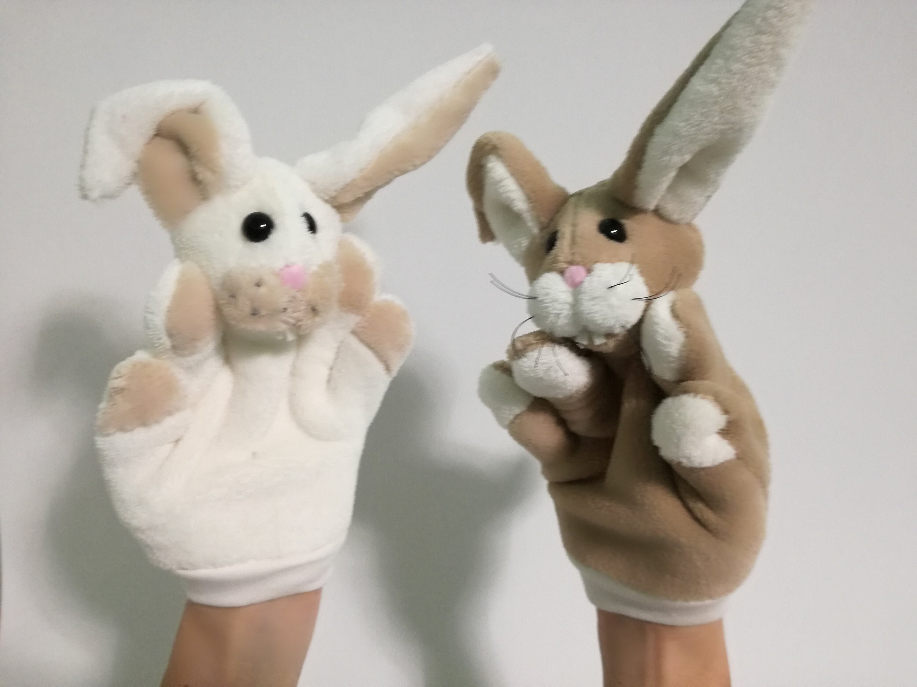 Benny the bunny Hand puppet | Etsy