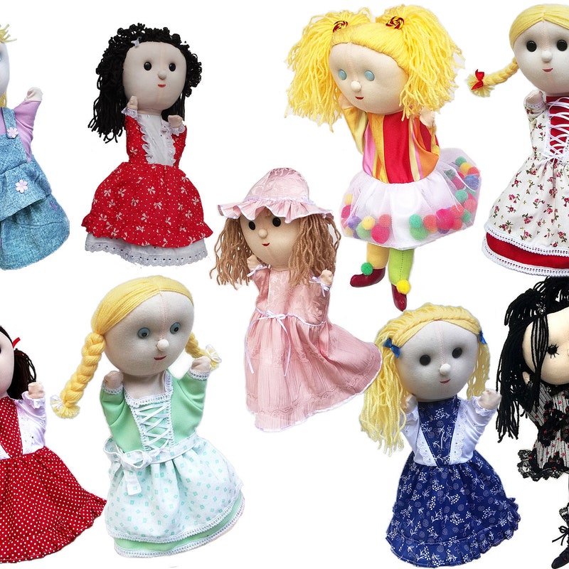 Hand Puppet Pattern - Etsy