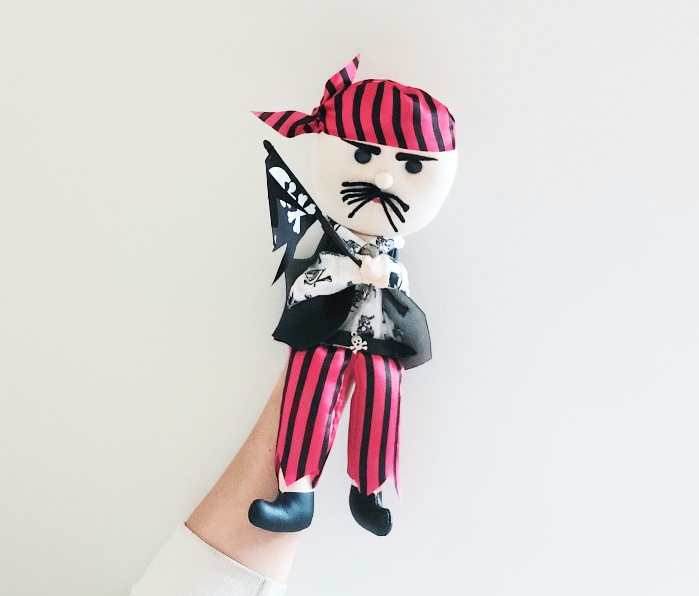Pirates Hand puppets | Etsy