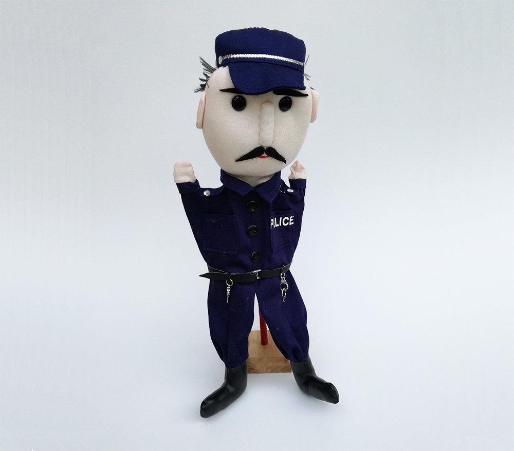 Bob, the Policeman - Hand Puppet - Etsy UK