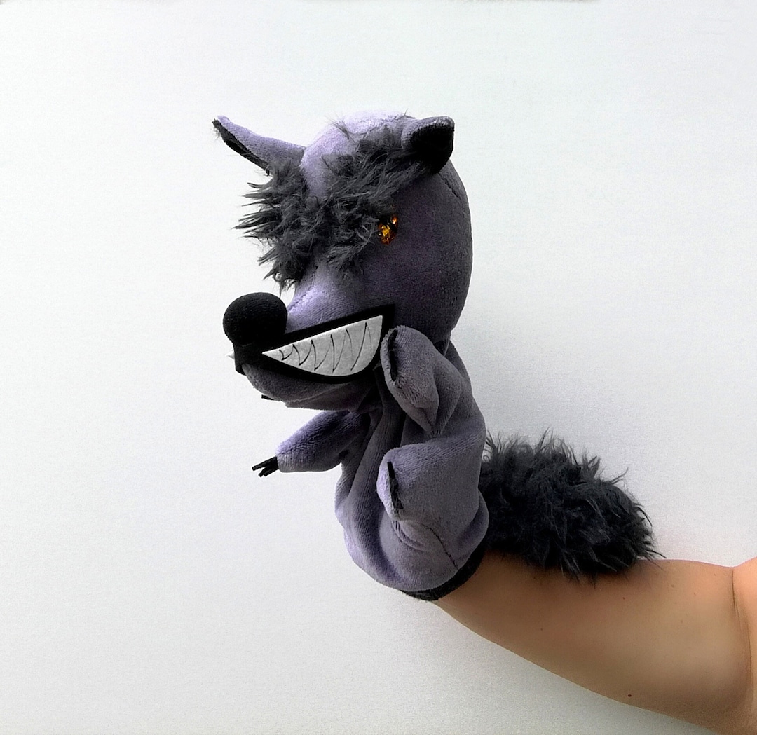 Lupo, the Wolf - Hand Puppet - Etsy