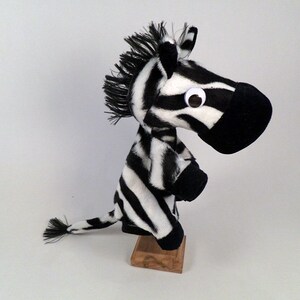 Hepapa, the Zebra - Hand Puppet - Etsy