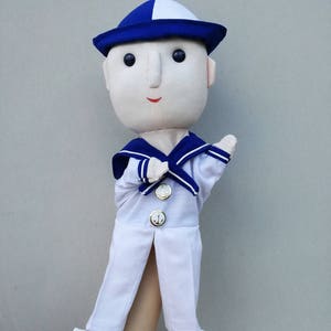 Sailor - 15 Inches Handpuppet for Children - Etsy