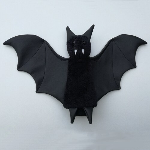 Spooky Bat Hand Puppet - Etsy