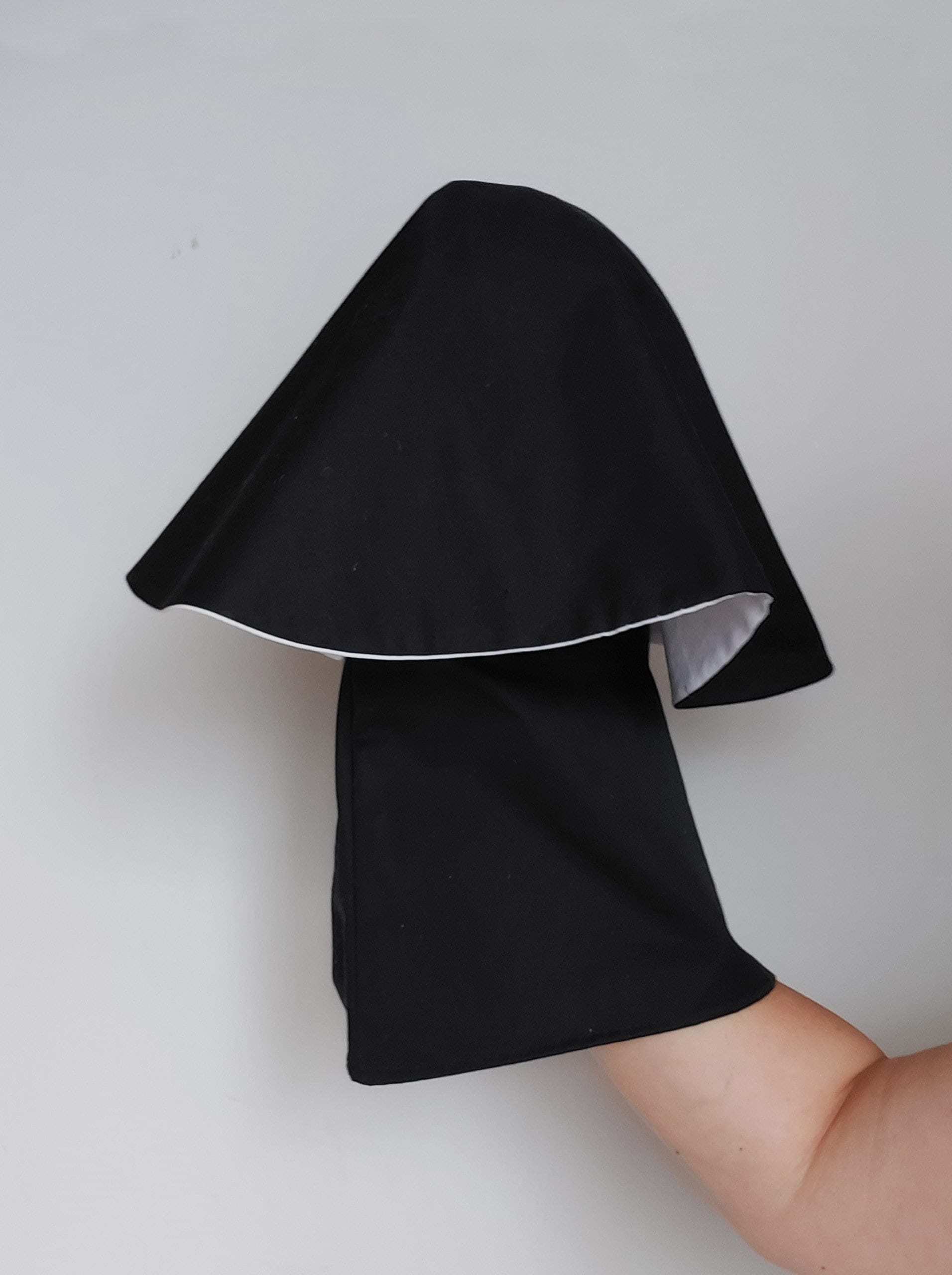 The nuns hand puppet | Etsy